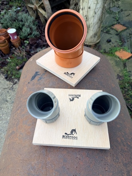 Baby pipe scentwork hide for dogs compact training hide